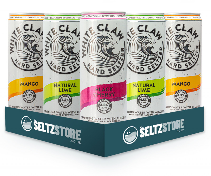 White Claw Variety Box | Multipack box of hard seltzer | Seltz Store